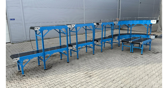 Smart 2-Level Conveyor System for Warehouse Efficiency
